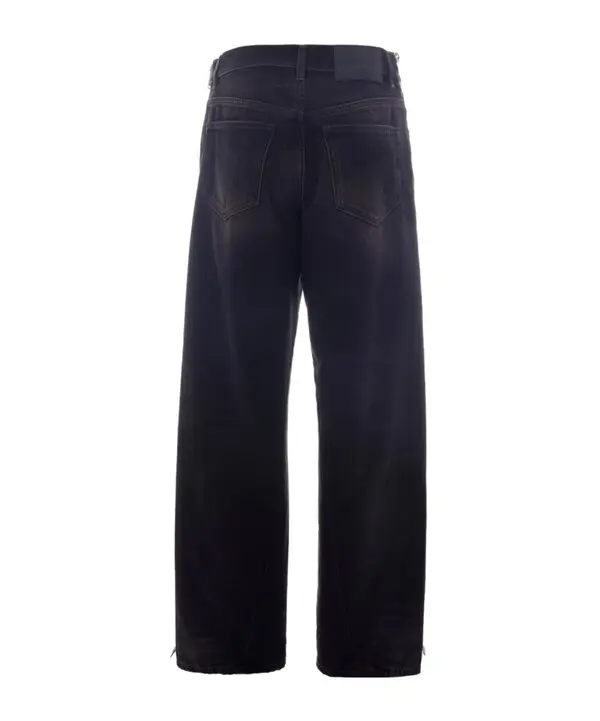 HAIKURE Zip-detailed Straight-leg Jeans