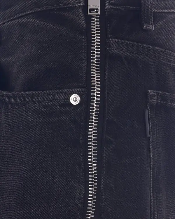 HAIKURE Zip-detailed Straight-leg Jeans