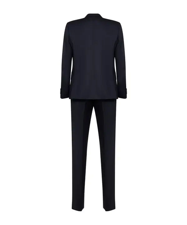 LARDINI Long-sleeved Blazer And Trousers Set