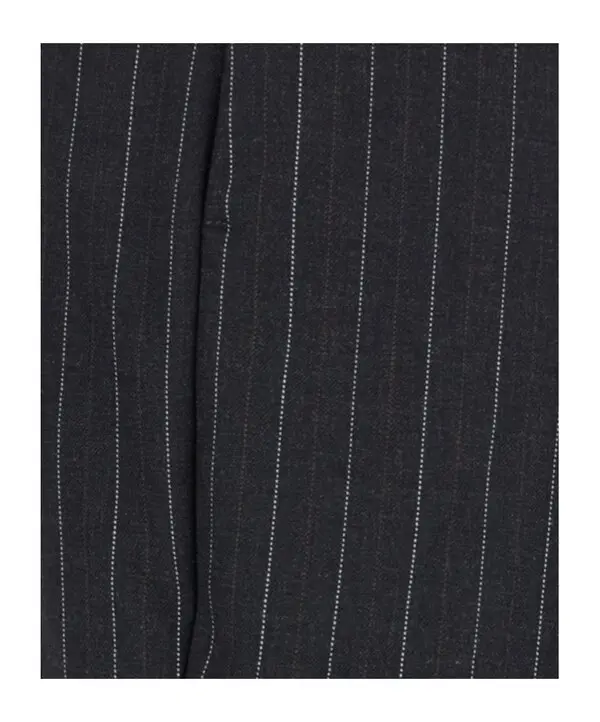 SEMICOUTURE Lola Pinstriped Wool Blend Pants