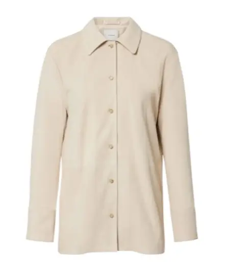 Vince Long-sleeve Leather Jacket