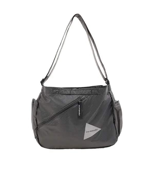 AND WANDER Logo Detail Shoulder Bag