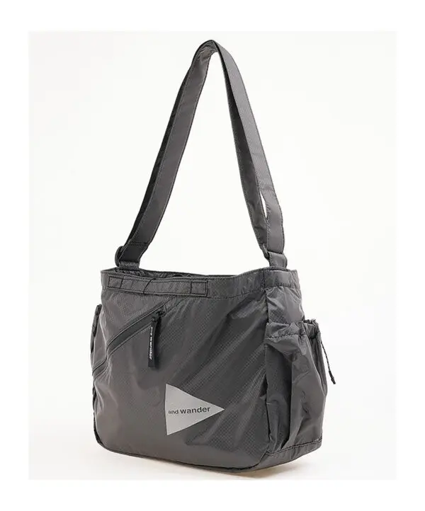 AND WANDER Logo Detail Shoulder Bag