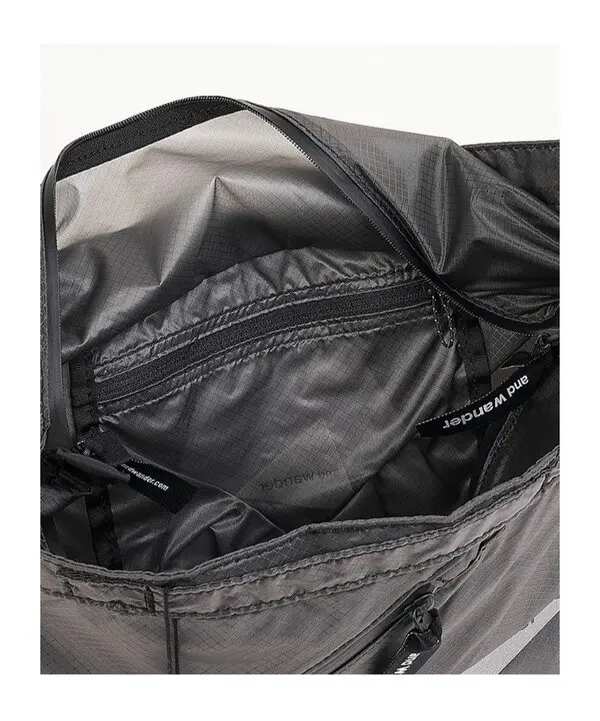 AND WANDER Logo Detail Shoulder Bag