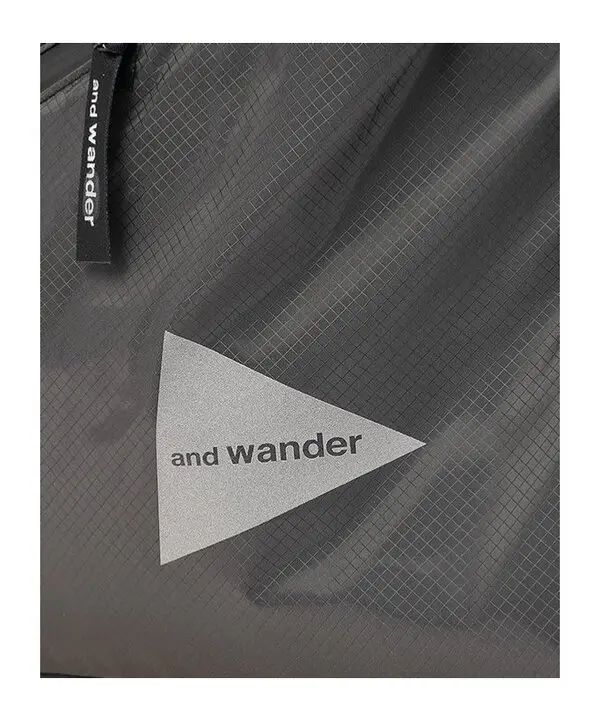 AND WANDER Logo Detail Shoulder Bag