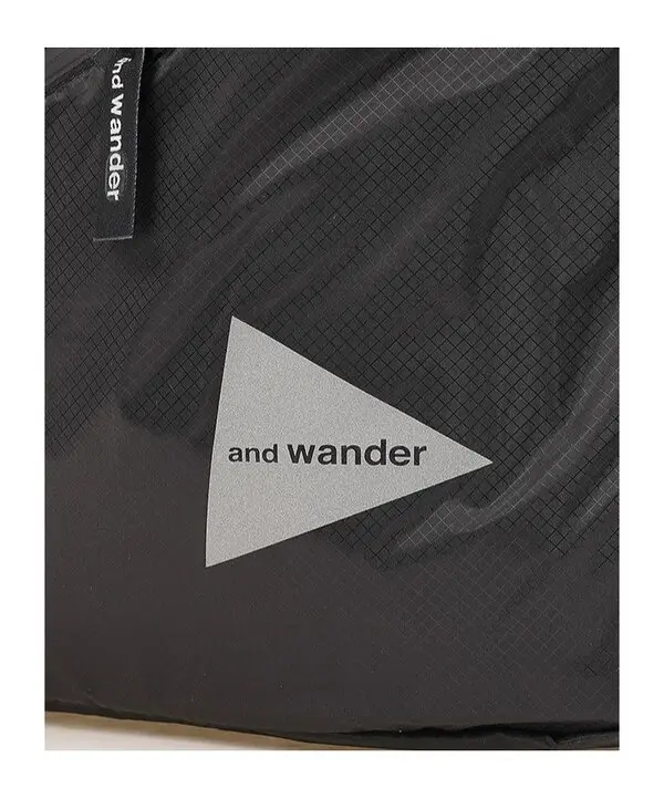 AND WANDER Logo Detail Shoulder Bag