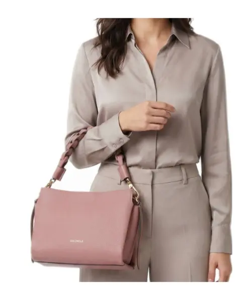 COCCINELLE Woven-handle Shoulder Bag