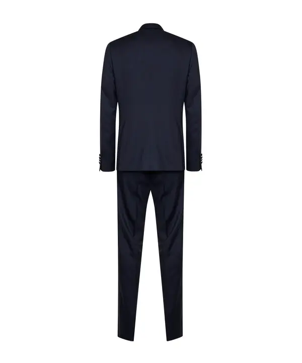 LARDINI Long-sleeved Blazer And Trousers Set