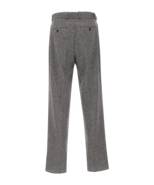 Tagliatore Pleated Wide-leg Pants