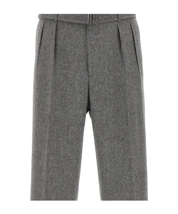 Tagliatore Pleated Wide-leg Pants