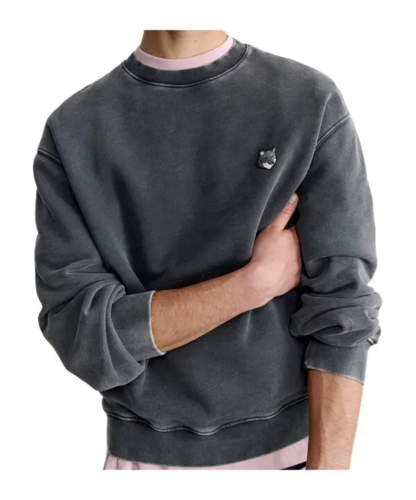 Maison Kitsuné Fox Head Crewneck Sweatshirt