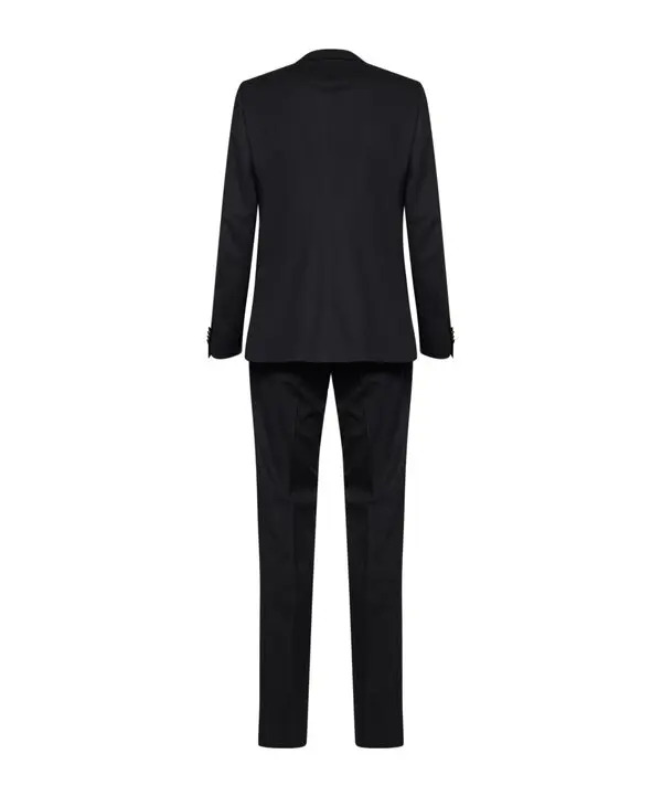 LARDINI Single-breasted Blazer And Trousers Set