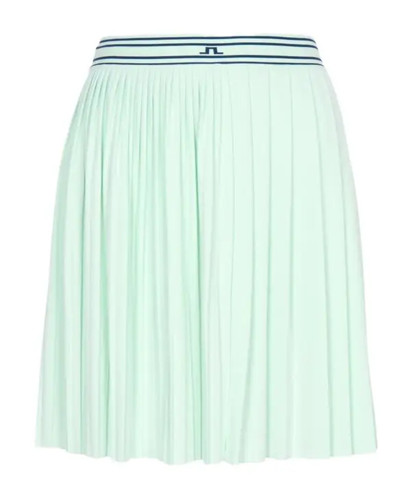 J. Lindeberg Pleated Midi Skirt - White