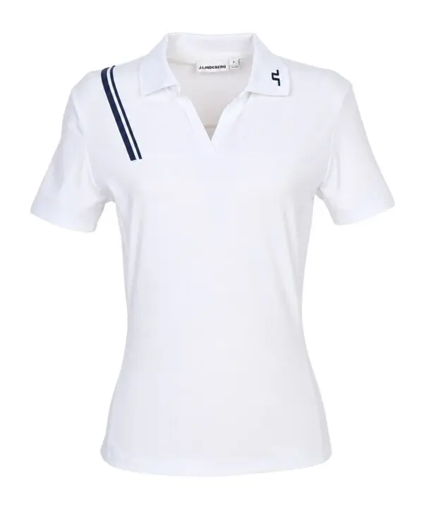 J. Lindeberg Collared Short-sleeved T-shirt