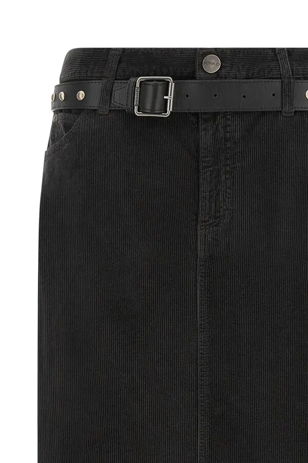 Pinko Belted Pencil Skirt