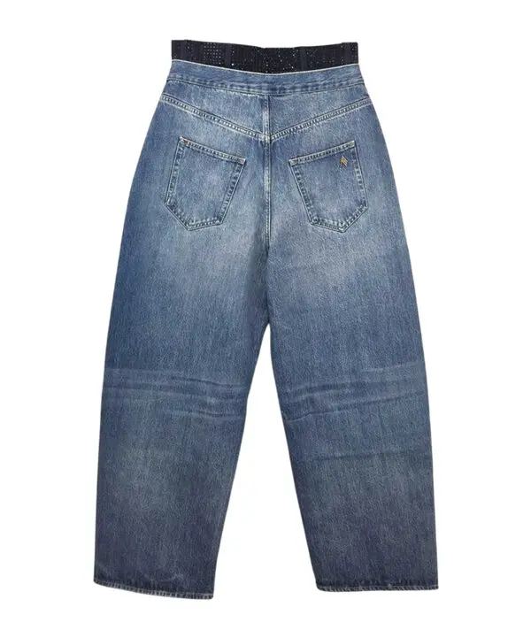 Attico Belt-loop Jeans