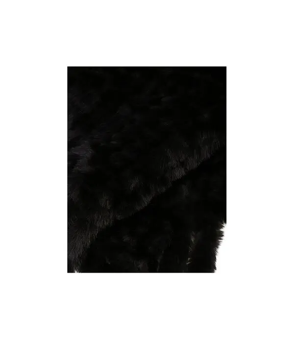 Pinko Faux-fur Fringed Scarf