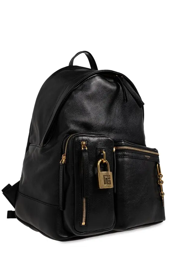 Balmain Zippered Backpack