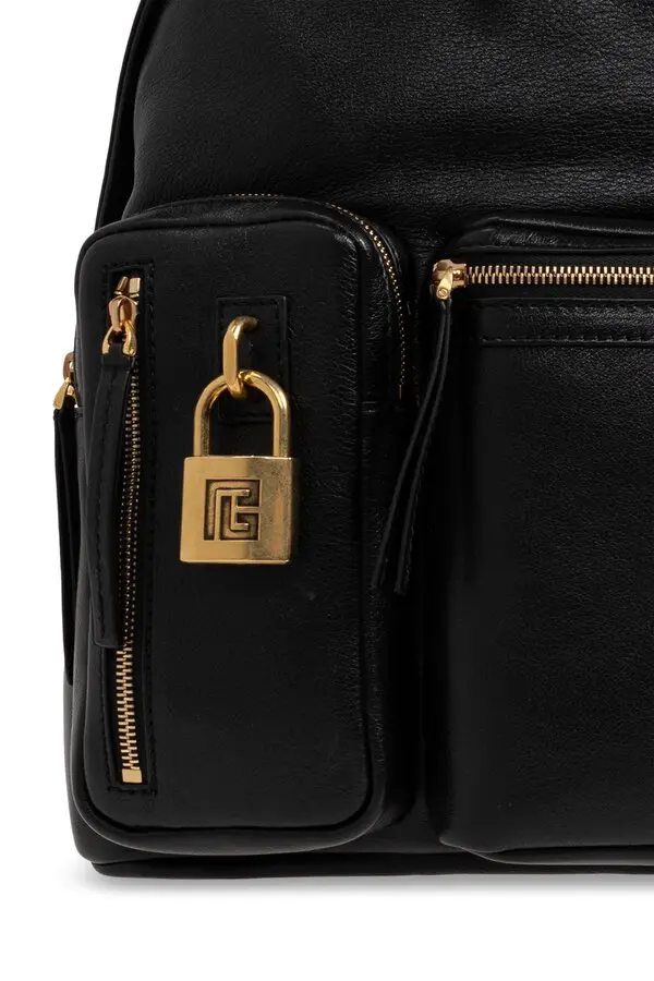 Balmain Zippered Backpack