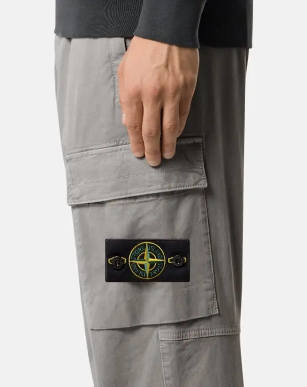 Stone Island Regular-tapered-fit Jogger Trousers With Elastic Waist
