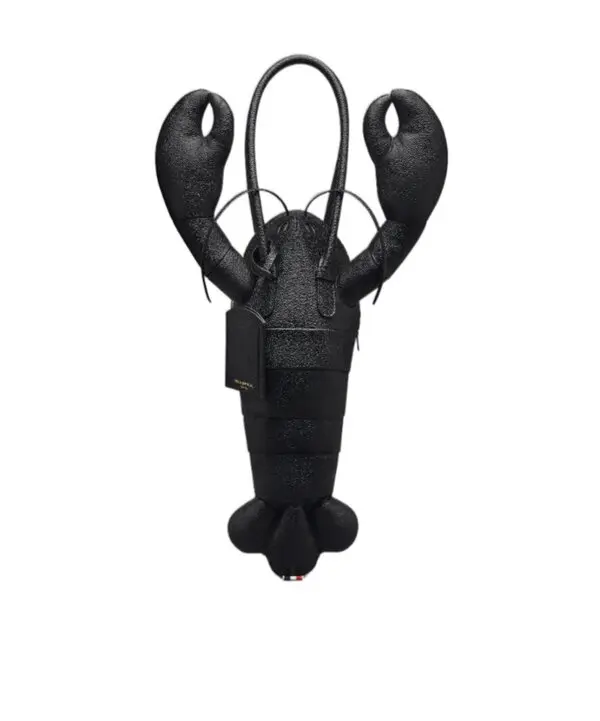 Thom Browne Lobster-motif Leather Tote Bag