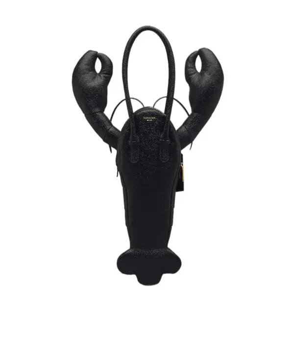 Thom Browne Lobster-motif Leather Tote Bag