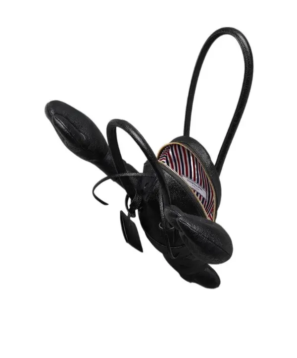 Thom Browne Lobster-motif Leather Tote Bag