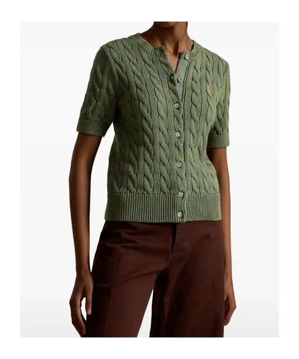 Polo Ralph Lauren Cable-knit Cotton Cardigan