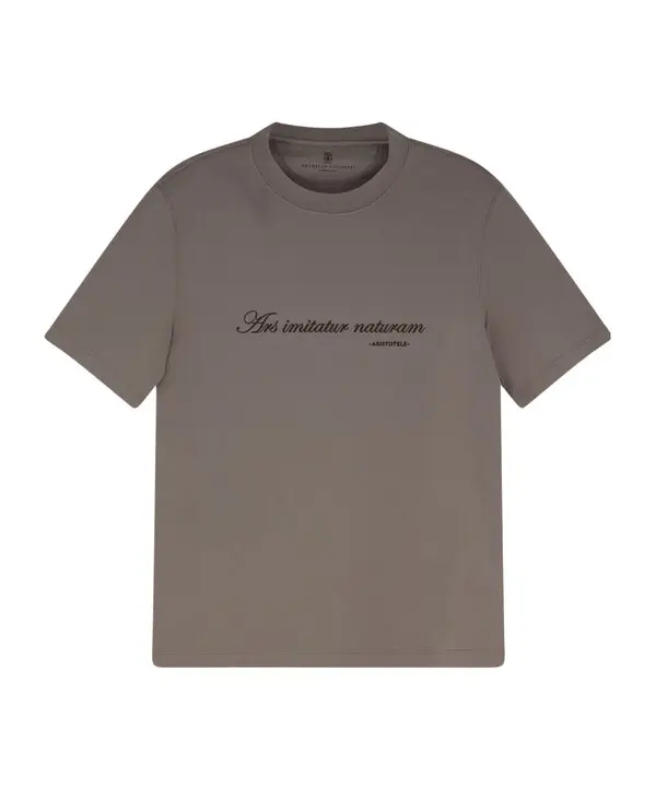 Brunello Cucinelli Crew Neck Short-sleeved T-shirt