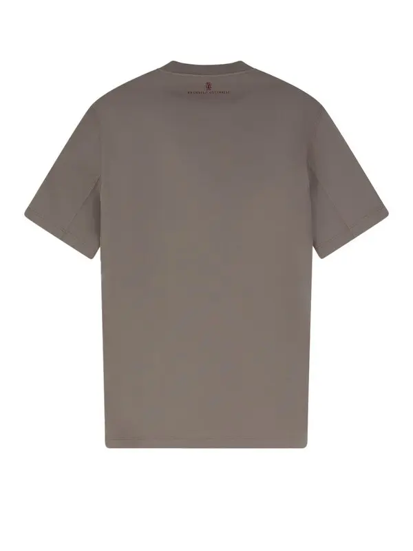 Brunello Cucinelli Crew Neck Short-sleeved T-shirt