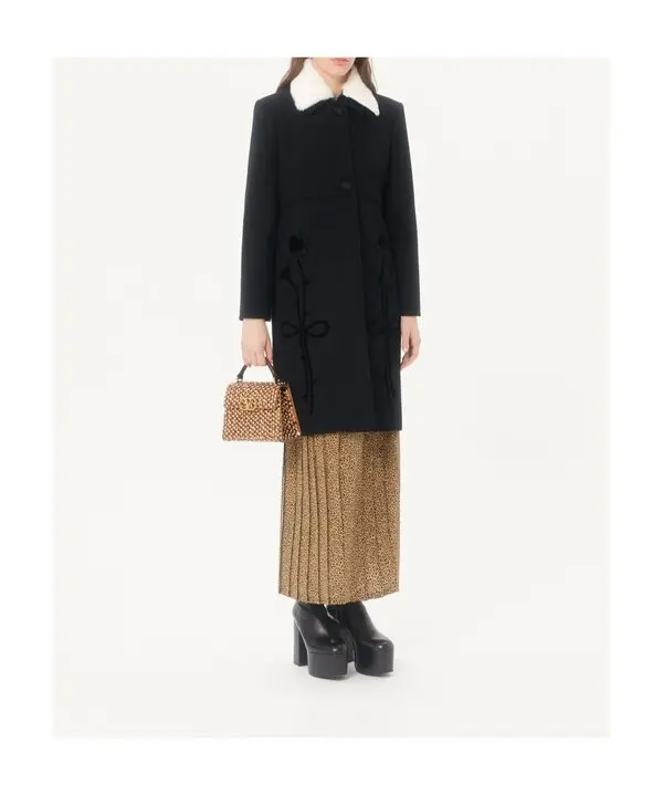 Valentino Garavani Vsling Embroidered Mini Handbag With Vlogo Clasp