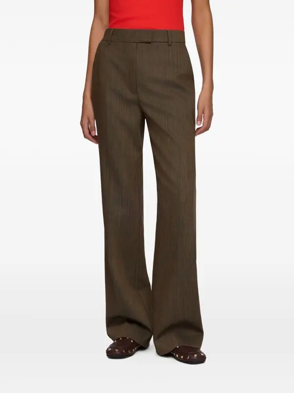 GANNI Casual Pants With Belt Loops