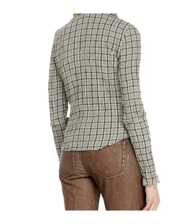 DIESEL® Check Shirt With Seersucker Effect