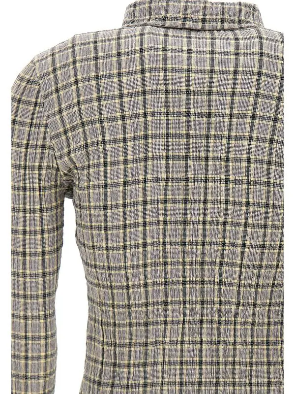 DIESEL® Seersucker Effect Check Shirt