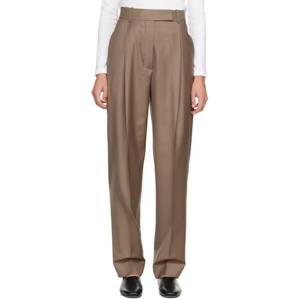 RÓHE Casual Pants With Waistband - Green