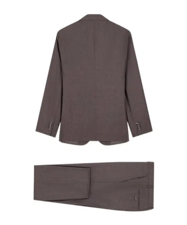 Giorgio Armani Two Button Suit - Brown