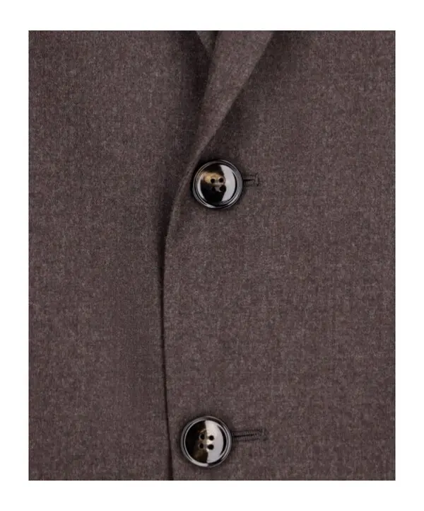 Giorgio Armani Two Button Suit - Brown