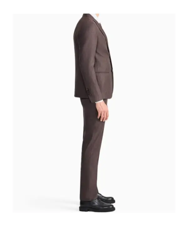Giorgio Armani Two Button Suit - Brown