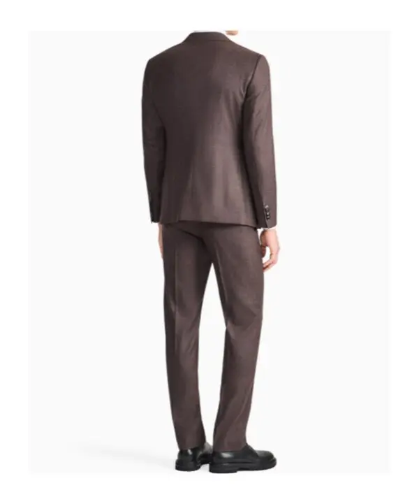 Giorgio Armani Two Button Suit - Brown