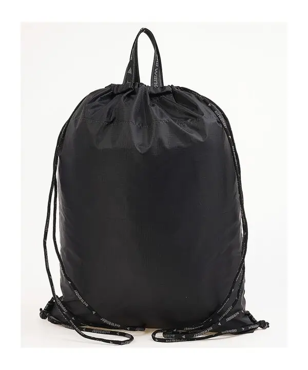 AND WANDER Drawstring Tote Bag
