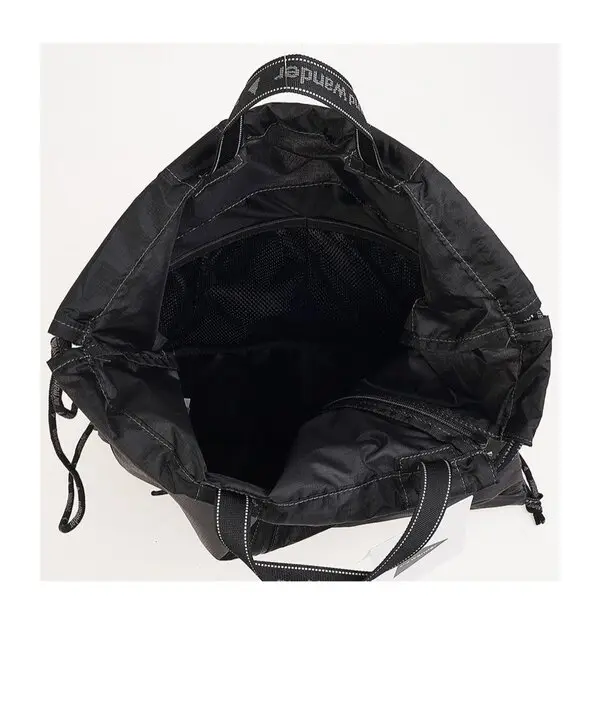 AND WANDER Drawstring Tote Bag