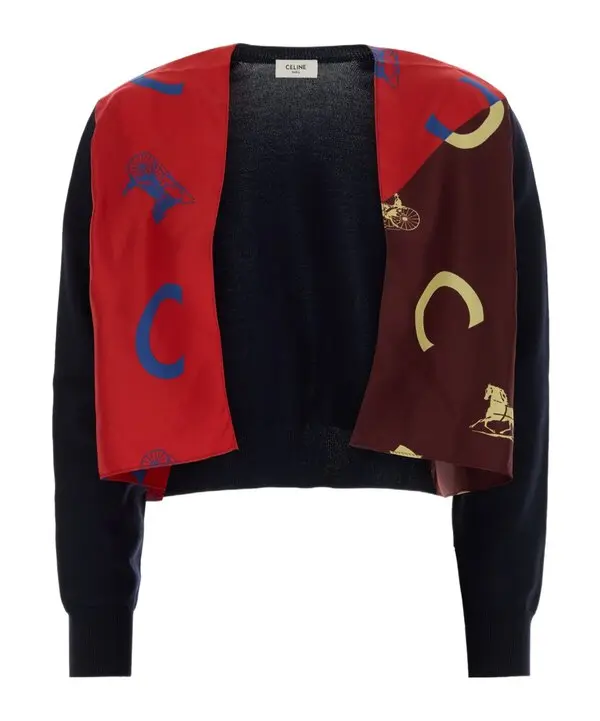 Celine Tie-waist Knitwear - Black