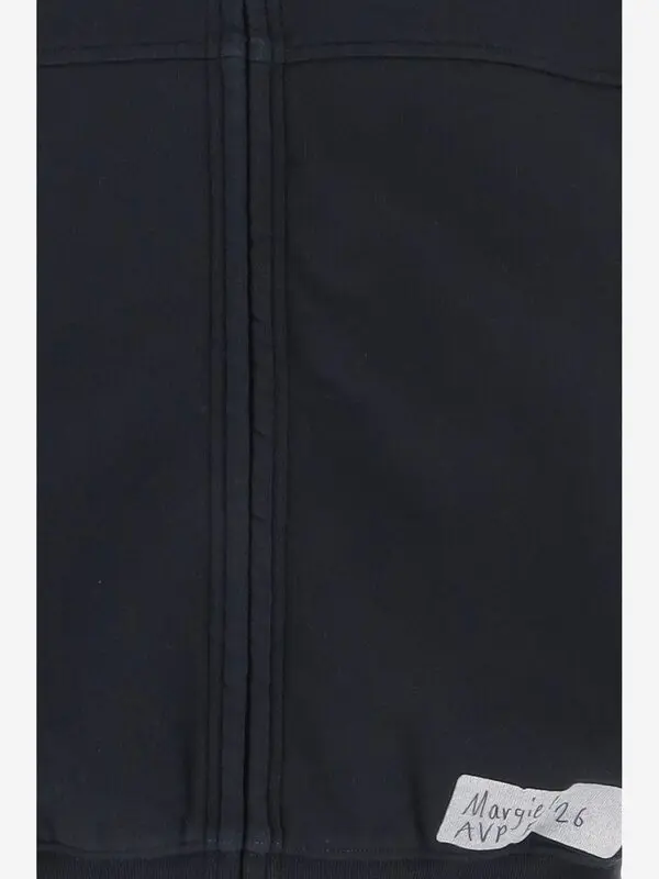 MAISON MARGIELA Graphic Zip-up Hoodie