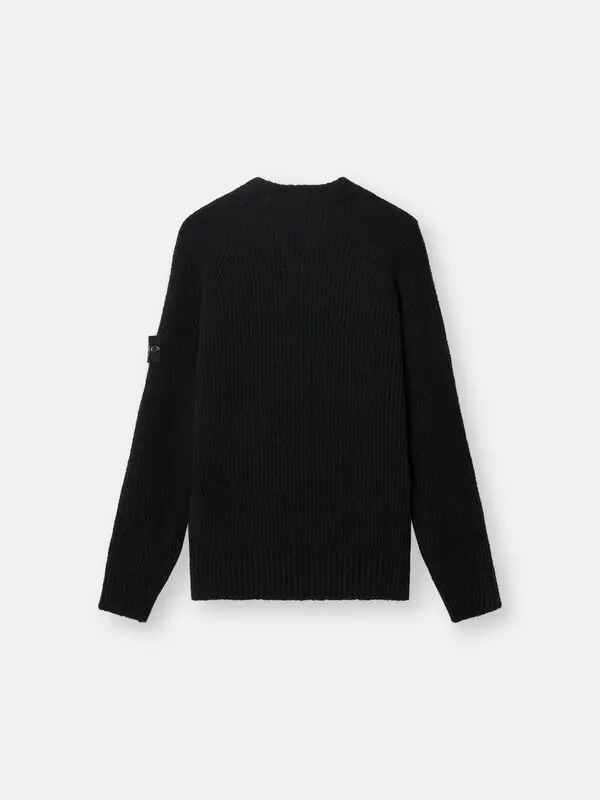 Stone Island Logo Patch Crewneck Jumper