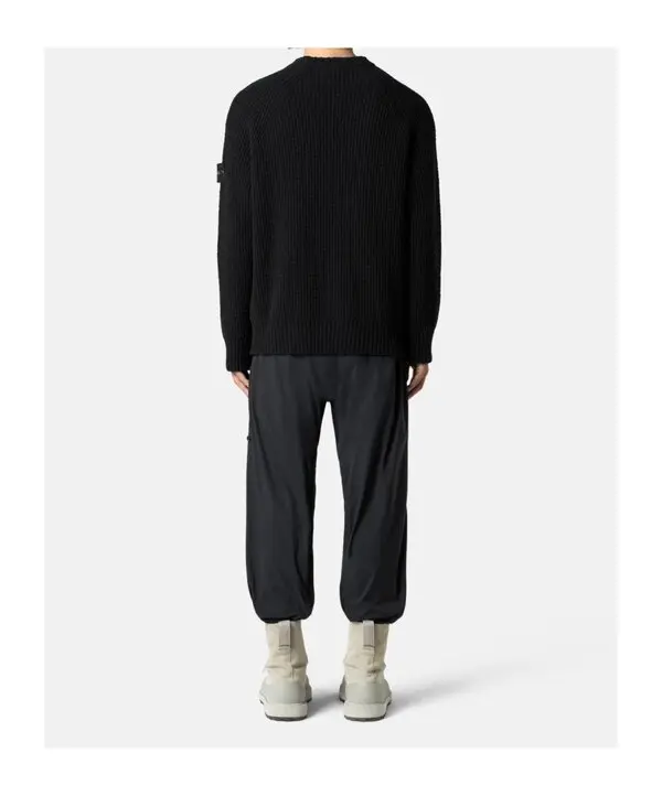 Stone Island Logo Patch Crewneck Jumper