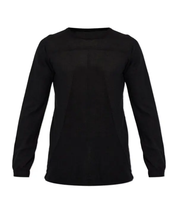 Rick Owens Long-sleeve Knit Top - Black
