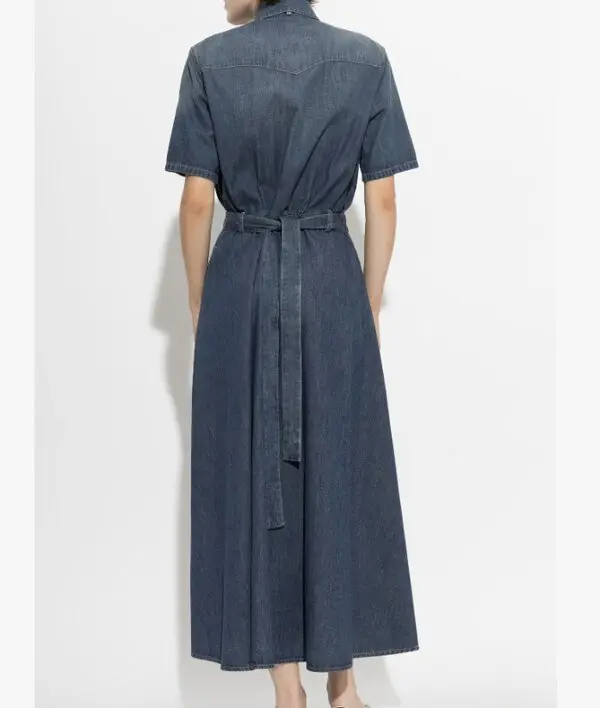 Valentino Garavani Collared Short-sleeved Dress