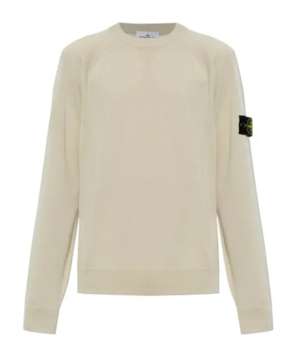Stone Island Long-sleeve Crew-neck Sweater