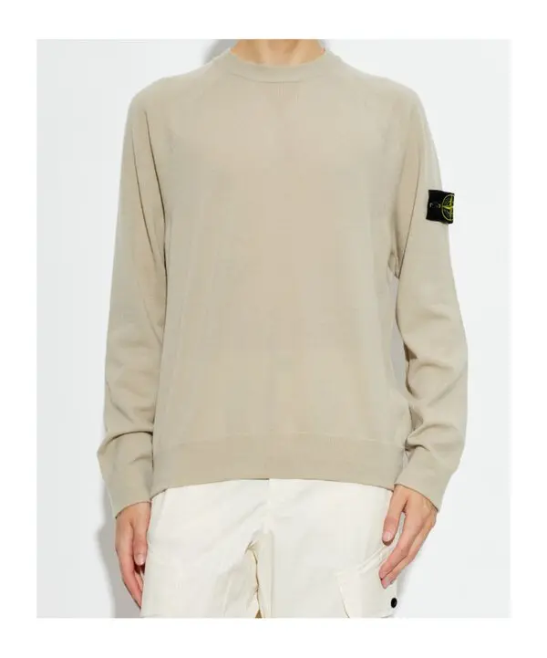 Stone Island Long-sleeve Crew-neck Sweater