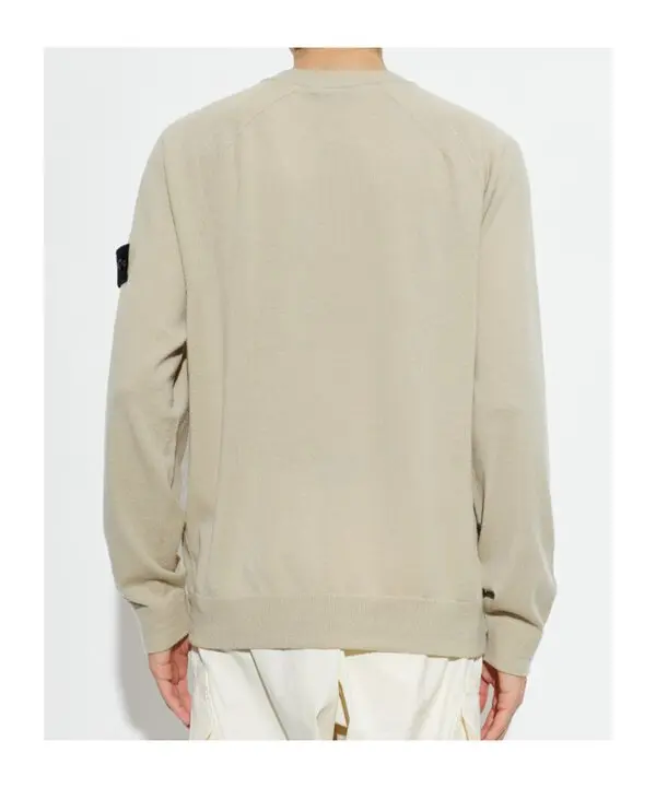 Stone Island Long-sleeve Crew-neck Sweater